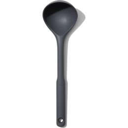 Sch&ouml;pfl&ouml;ffel OXO GOOD GRIPS, grau, B:8cm, Silikon, Kochl&ouml;ffel, Sch&ouml;pfl&ouml;ffel, Silikon