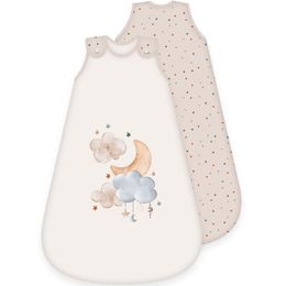 Babyschlafsack Baby Best "Moon and Stars Baby-Schlafsack 90cm", Baby, Gr. L: 70cm, natur, Bezug: 100% Baumwolle. F&uuml;llung: 100% Polyester, Schlafs&auml;cke