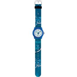 Quarzuhr Scout "Crystal", blau (blau, t&uuml;rkis), Armbanduhren, Kinder, Quarzuhr, Armbanduhr, Kinderuhr, Geschenkidee, Schulanfang, Jungen, Wal