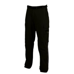 Outdoorhose DEPROC Active "KENTVILLE T-ZIP MEN", Herren, Gr. 26, Normalgr&ouml;&szlig;en, schwarz, 95% Polyester; 5% Elasthan, Hosen Outdoorhose, auch in Gro&szlig;en Gr&ouml;&szlig;en erh&auml;ltlich