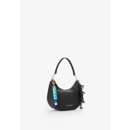 Valentino Handbags Hobo VALENTINO BAGS "RYTA RE", Herren, Gr. B/H/T: 28cm x 23cm x 10cm, nero, Lederimitat, Taschen Hobo, Damen Handtasche, Umh&auml;ngetasche, Schultertasche mit Schl&uuml;ssel&auml;nh&auml;ngern