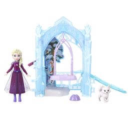 Spielwelt Mattel "Disney Die Eisk&ouml;nigin Kleine Puppen Elsa's Icy Hideaway Spielset", bunt, Spielfigurenwelten, KinderB:12,6cm H:16cm T:6,27cm, Kunststoff, B:12,6cm H:16cm T:6,27cm