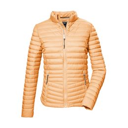 Steppjacke Killtec "KOS 58 WMN QLTD JCKT", Damen, Gr. 42, orange (pfirsich), Obermaterial: 100% Polyester.Futter: 100% Polyester.F&uuml;llung: 100% Polyester, Jacken Steppjacke, Damen Steppjacke: wind-und wasserabweisend, atmungsaktiv