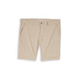 Tom Tailor Herren Plus Size - Slim Chino Shorts, braun, Uni, Gr. 46