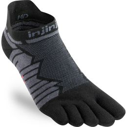 injinji Run Technical No-Show Bekleidung Unisex schwarz