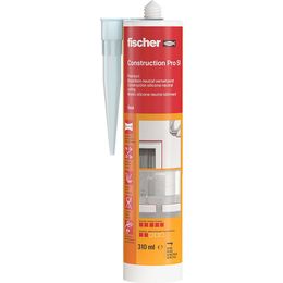 Fischer Bausilikon DBSA, Inhalt 310 ml, ab 12 Stk, transparent