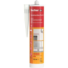 Fischer Bausilikon DBSA, Inhalt 310 ml, ab 12 Stk, wei&szlig;