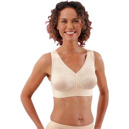 w&auml;schepur Damen Sport-BH ohne B&uuml;gel champagner-elfenbein, Gr&ouml;&szlig;e 110E