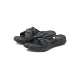 Venice Beach Set: Badepantolette 'Sandale, Badeschuh, Sommerschuhe, Badelatsche, Flip Flop, Badeschlappe' mehrfarbig Gr. 39 f&uuml;r Damen