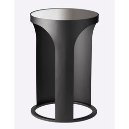 IMPRESSIONEN Beistelltisch, Schwarz, Gr. H/B/T ca. 45/30/30 cm, Beistell- & Couchtische, Material: Metall