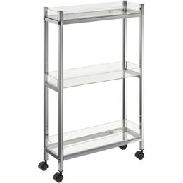HEINE HOME Witt Rollwagen, chromfarben, Gr&ouml;&szlig;e 72x45x15 cm