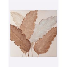 HEINE HOME Bild, Natur, Gr. H/B/T ca. 80/80/3 cm, Bilder, Material: Kunstleinwand