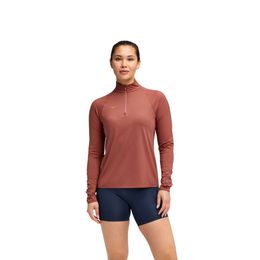 Hoka One One Hoka Glidetech Quarter Zip Bekleidung Damen rot S