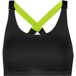 Puma 3D KNIT SPORT TOP BH Damen - Gr&ouml;&szlig;e S - schwarz
