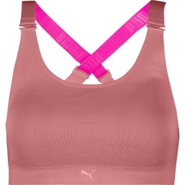 Puma 3D KNIT SPORT TOP BH Damen - Gr&ouml;&szlig;e S - rosa