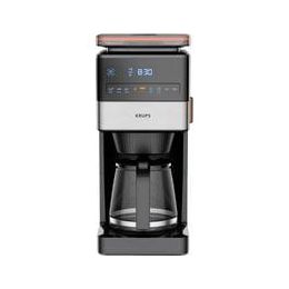 Krups Grind Aroma XL KM8428 mit Mahlwerk , Filtermaschine schwarz/edelstahl, Glaskanne