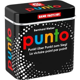 Game Factory Punto Kartenspiel Schnelles Strategiespiel f&uuml;r 2-4 Spieler ab 7 Jahren - Spielsachen
