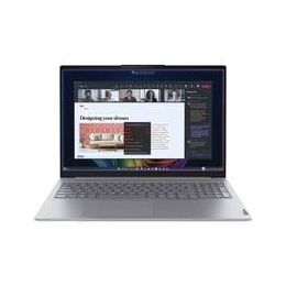 Lenovo ThinkBook 16 G9 (21UR0002GE), Notebook grau, Intel Core Ultra 5 325, Intel Graphics, 16 GB DDR5, 512 GB (512 GB SSD), Windows 11 Pro