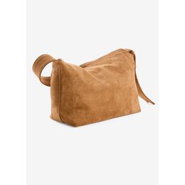 bonprix Handtasche, braun, Gr.22x30 cm, L&auml;ssige Handtasche mit viel Stauraum, ideal f&uuml;r den Alltag