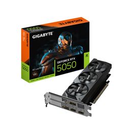Gigabyte Grafikkarte "GeForce RTX 5050 OC Low Profile 8G Grafikkarte - 8GB GDDR6, 128bit, PC", ohne farbbezeichnung, Grafikkarten