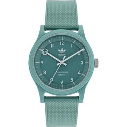 Solaruhr adidas originals "PROJECT ONE", gr&uuml;n (mint), Armbanduhren, Damen, Armbanduhr, Damenuhr, Herrenuhr