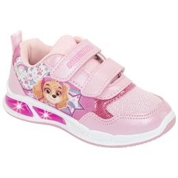 Sneaker Disney "PAW PATROL", M&auml;dchen, Gr. 29, pink, Textil, Schuhe Sneaker, mit cooler Blinkfunktion