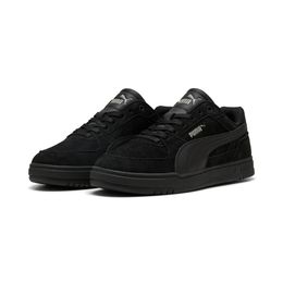 Sneaker Puma "CAVEN III SD", Herren, Gr. 37, Puma schwarz, smokey gray, Puma wei&szlig;, Synthetik, unifarben, Schuhe Sneaker, sportlicher Stil, atmungsaktives Textilfutter, Schn&uuml;rung