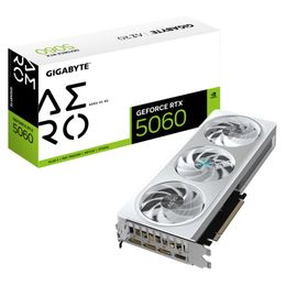 Gigabyte Grafikkarte "GeForce RTX 5060 AERO OC 8G Grafikkarte - 8GB GDDR7, 128bit, PCI-E 5.0", ohne farbbezeichnung, Grafikkarten