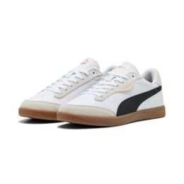 Sneaker Puma "VIKKY STAR OG", Damen, Gr. 36, Puma wei&szlig;, Puma schwarz, vapor gray, Leder, unifarben, Schuhe Sneaker, f&uuml;r sportlichen Look im Alltag, mit Lederobermaterial, mit Schn&uuml;rung