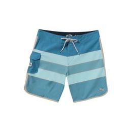 Boardshorts Billabong "73 Pro 17", Herren, Gr. 38(XXL), blau (dusty blau), Obermaterial:90% Microfaser, 10% Elasthan;, Hosen