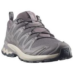 Trailrunningschuh Salomon "XA PRO 3D V9", Damen, Gr. 49, schwarz gull gray, cloudburst, asphalt, Synthetik, Textil, Schuhe