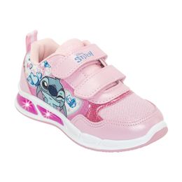 Sneaker Disney "LILO & STITCH", M&auml;dchen, Gr. 26, pink, Textil, Schuhe Sneaker, mit cooler Blinkfunktion