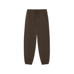 Chinohose MOSHI MOSHI MIND "moshi moshi mind Trouser zen", Damen, Gr. L, Normalgr&ouml;&szlig;en, schwarz braun, Obermaterial: 100% Baumwolle, Hosen Chinohose