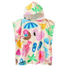 Topolino Kinder Badeponcho mit sommerlichen Motiven