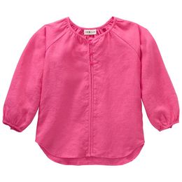 Topolino M&auml;dchen Leinen-Bluse unifarben