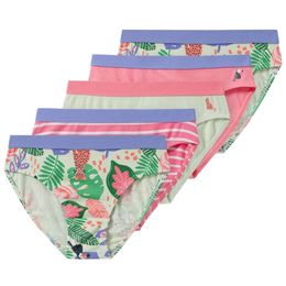 Yigga 5 M&auml;dchen Slips mit Rippstrukur
