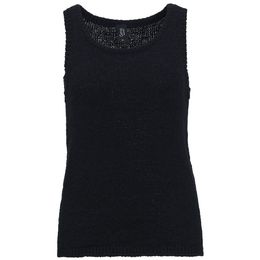 Gina Damen Stricktop aus B&auml;ndchengarn