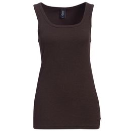 Gina Damen Top aus Feinripp
