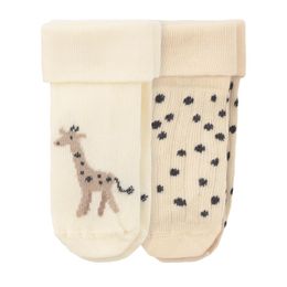 Topomini 2 Paar Newborn Socken mit Umschlagb&uuml;ndchen