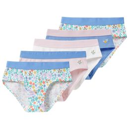 Topolino 5 M&auml;dchen Slips mit Rippstrukur