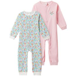 Topomini 2 Baby Schlafanz&uuml;ge mit Rippstruktur