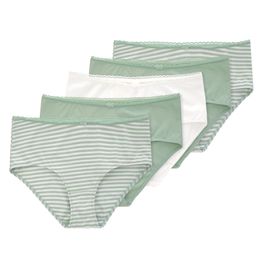 Gina Benotti 5 Damen Pantys mit Spitze