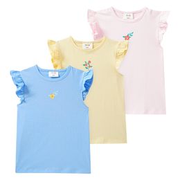 Topolino 3 M&auml;dchen T-Shirts mit Fl&uuml;gel&auml;rmeln