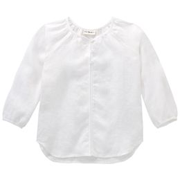 Topolino M&auml;dchen Leinen-Bluse unifarben
