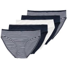 Gina Benotti 5 Damen Slips mit Spitze
