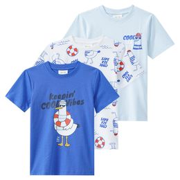 Topolino 3 Jungen T-Shirts in verschiedenen Dessins