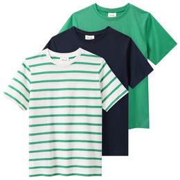 Yigga 3 Jungen T-Shirts im Basic-Look