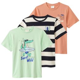 Yigga 3 Jungen T-Shirts in verschiedenen Dessins