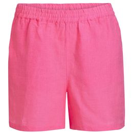Gina Damen Leinen-Shorts mit Elastikbund