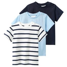 Topomini 3 Baby T-Shirts im Basic-Look